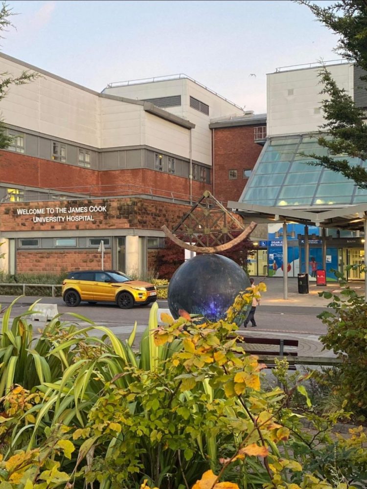 Winter pressure starting to mount on The James Cook University Hospital ...